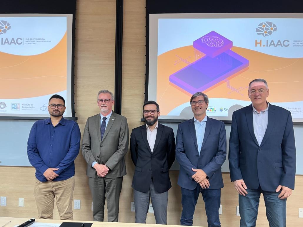 Hub de Inteligência Artificial e Arquiteturas Cognitivas (H.IAAC) abre suas portas para a ...