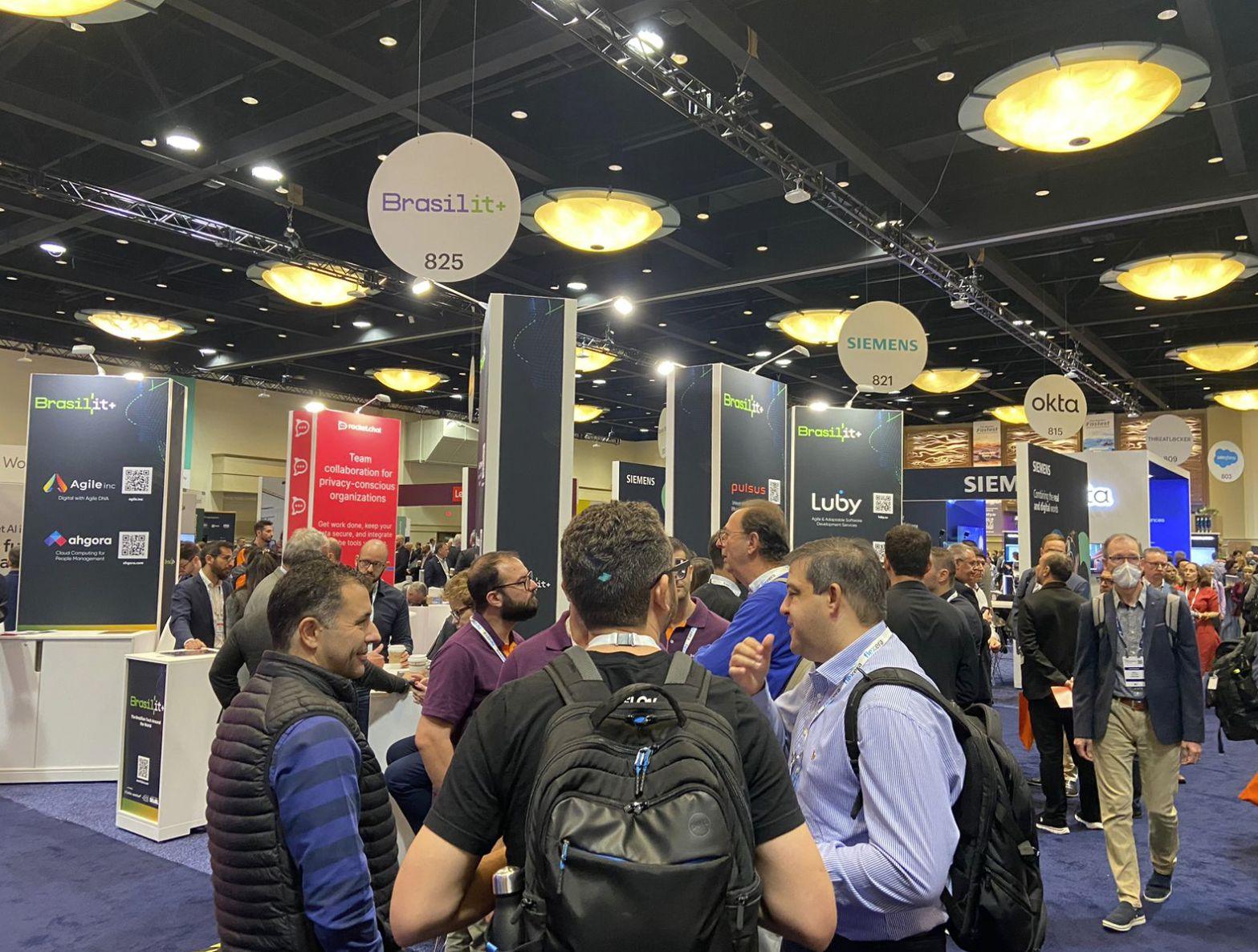 Empolgadas pelos bons resultados, KYMO e Softist retornam ao Gartner IT Symposium/Xpo™ 2023 - Softex